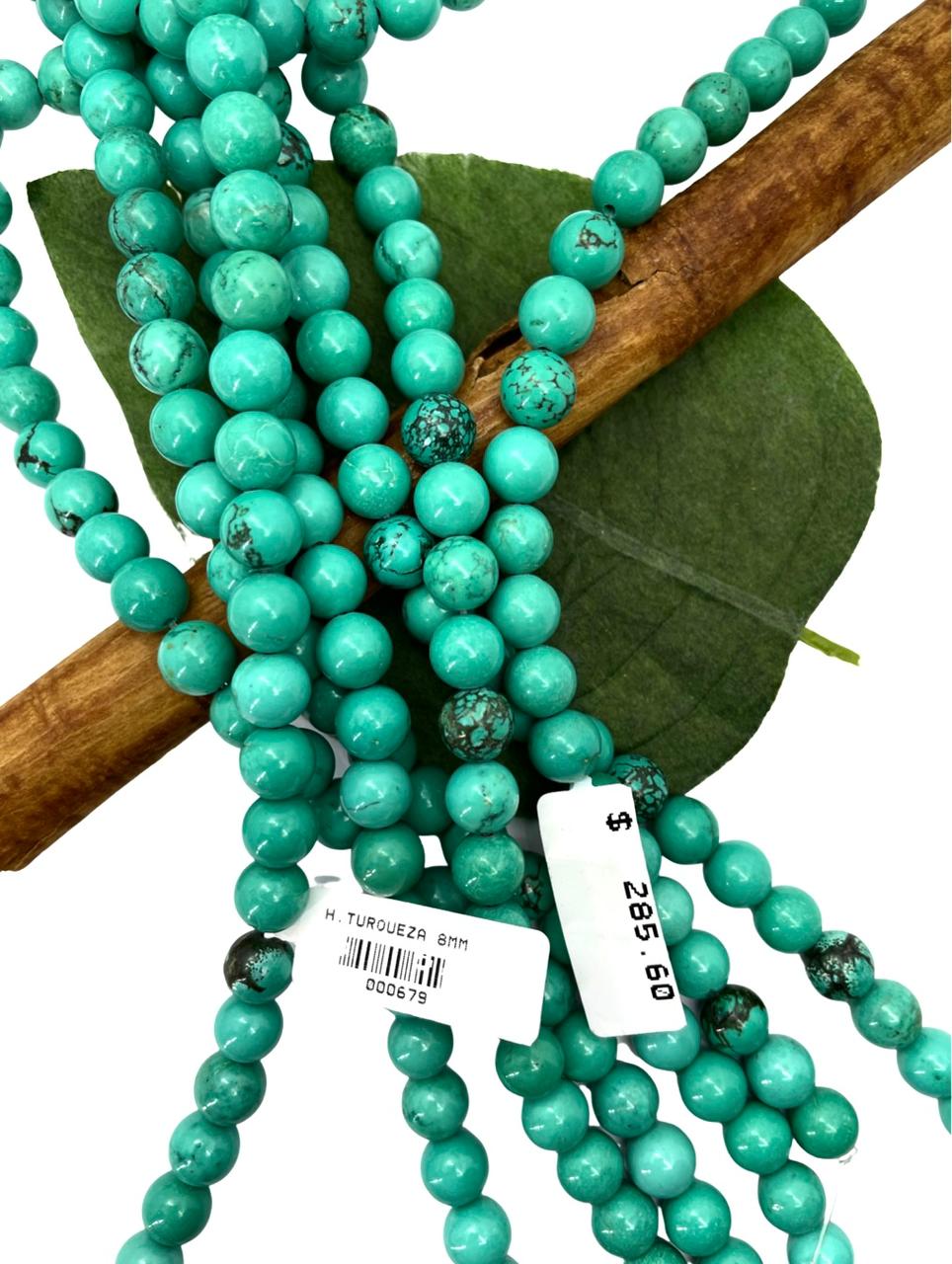 Turquesa 8mm - Piedras Calibradas