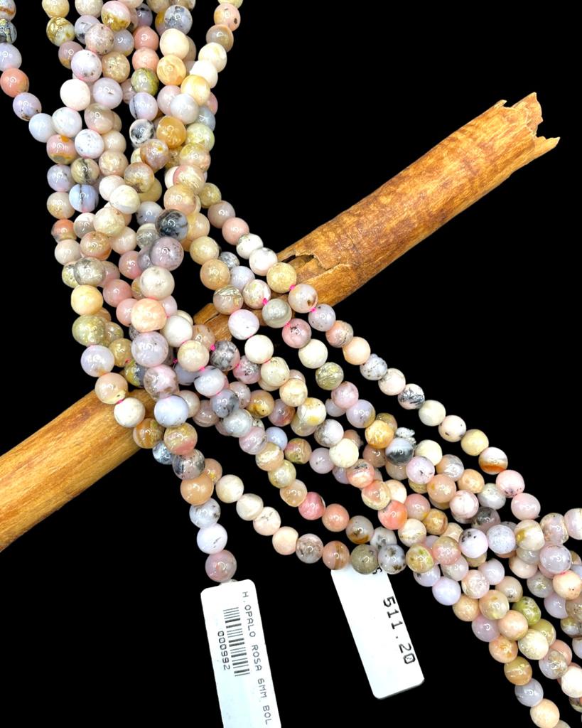 Opalo Rosa 6mm - Piedras Calibradas